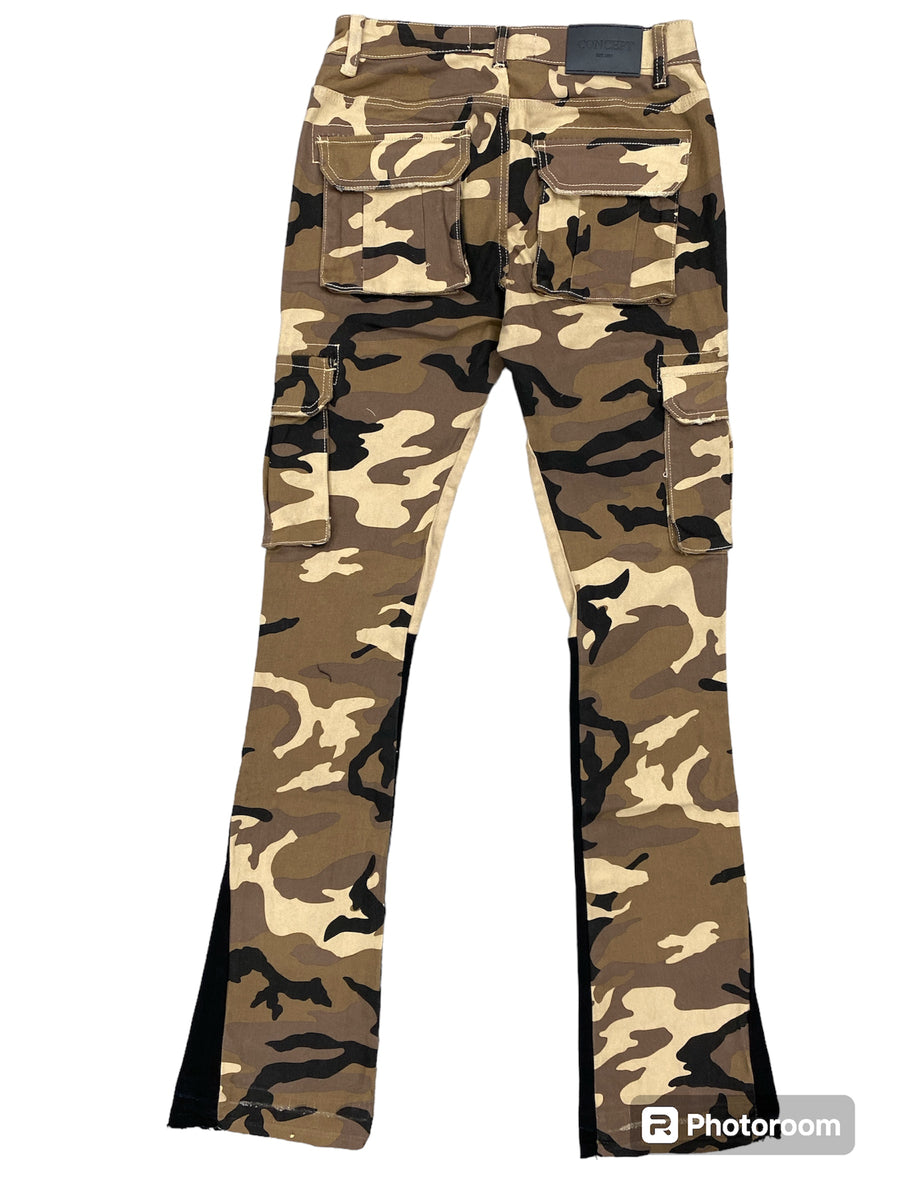 Men CONCEPT Cargo Camo Stack Jean – Urban Appeal