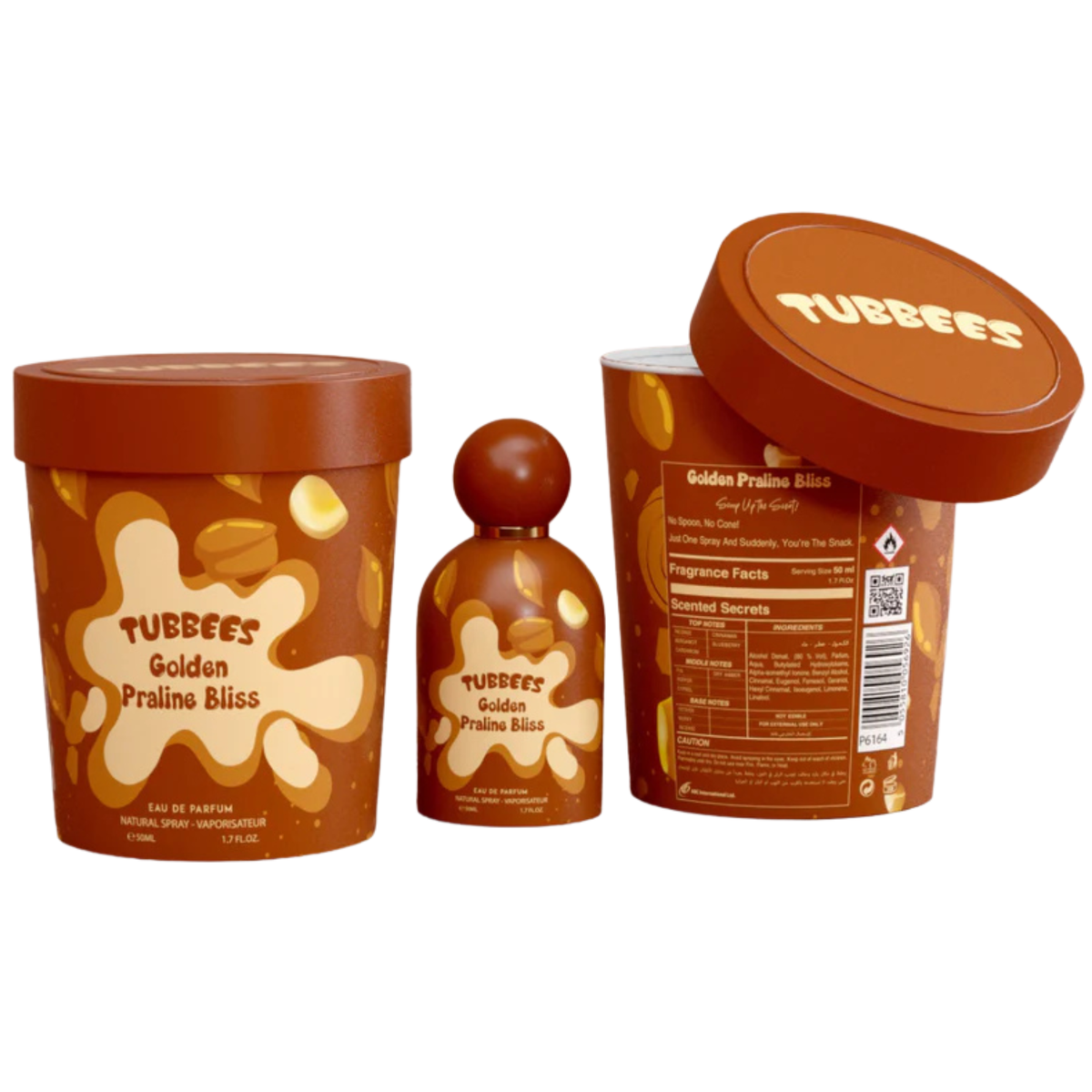 Tubbees Golden Praline Bliss By Grandeur Eau De Parfum 50 ML (1.7 FL O ...