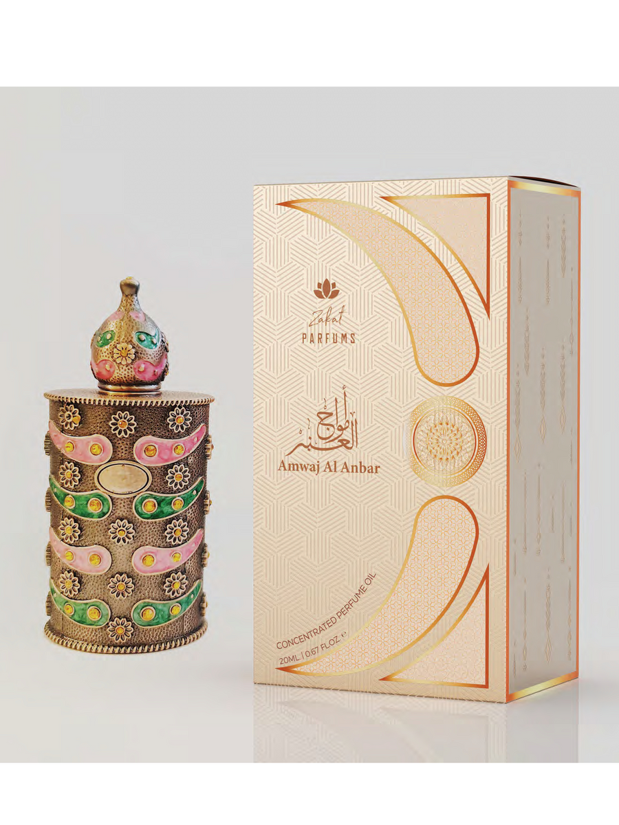 Amwaj Al Anbar By Zakat Pure Concentrated Oil 20ml For Men – Urban Appeal